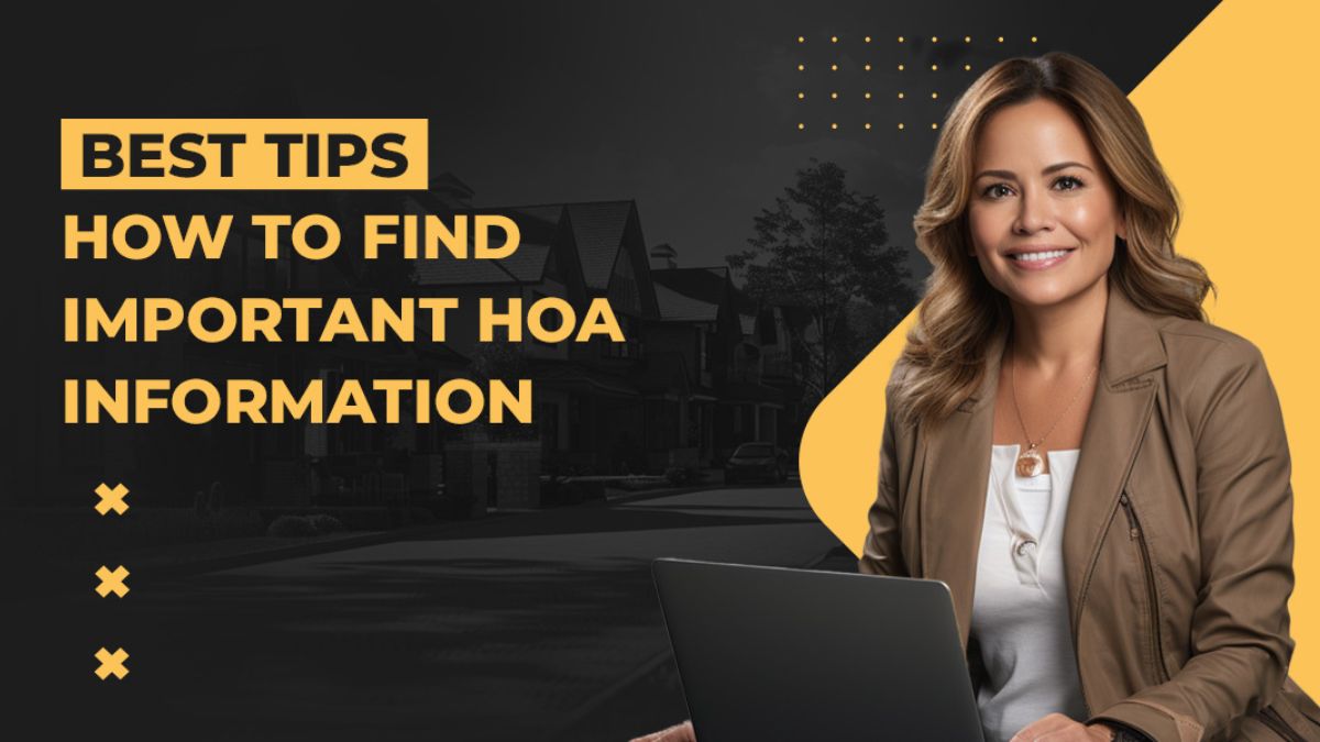 Best Tips: How to Find Important HOA Information