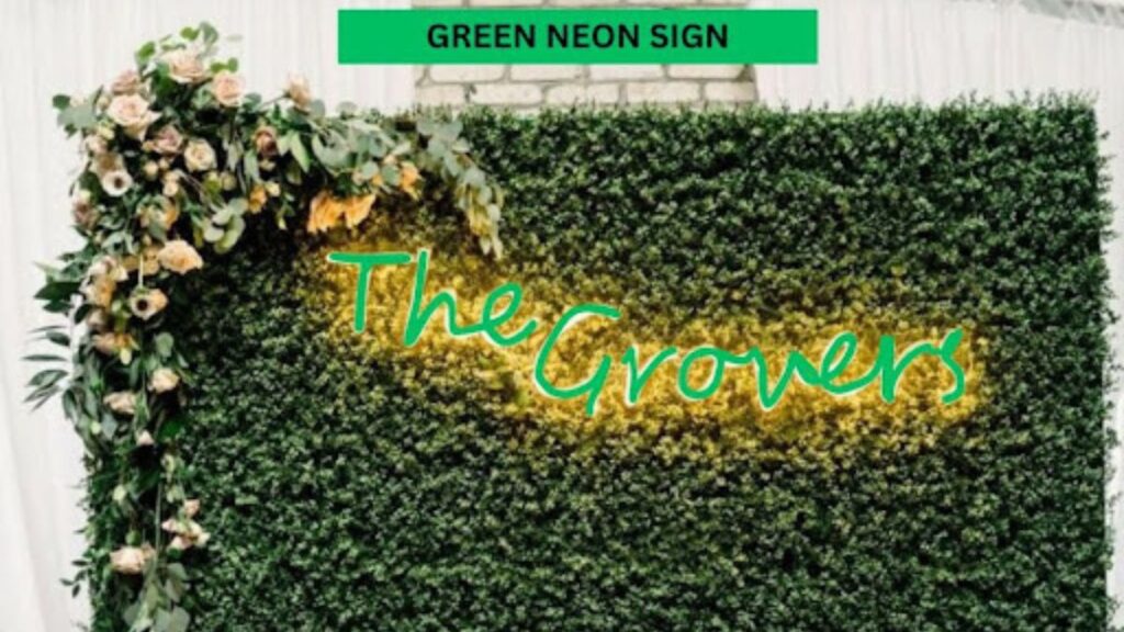 Green Neon Sign Unique Designs Inspired by Nature