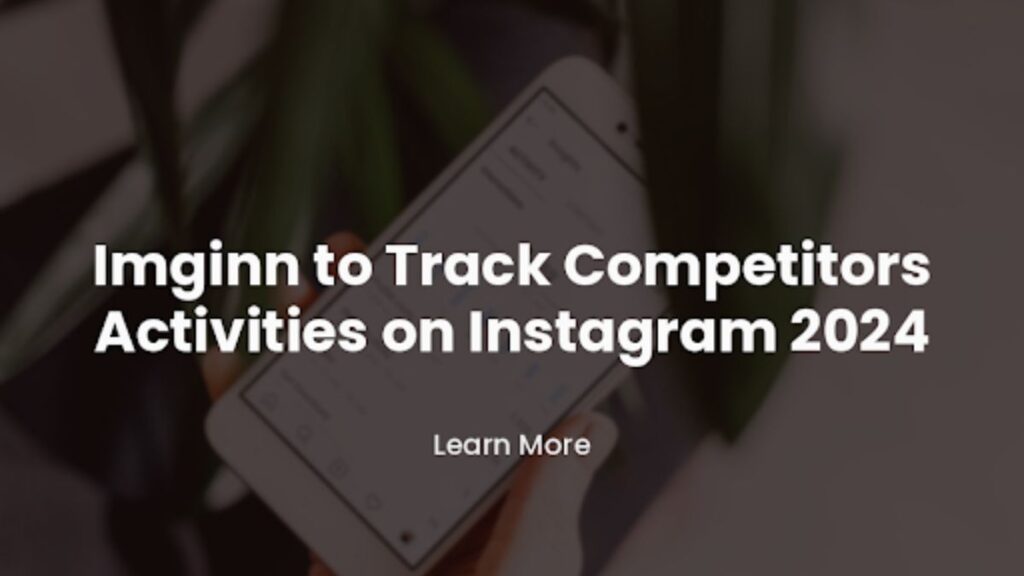 Imginn to Track Competitors Activities on Instagram 2024